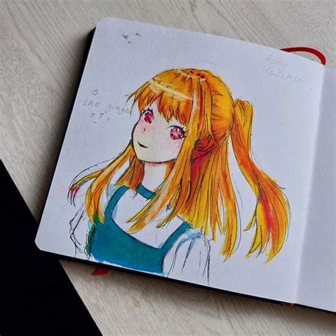 A Quick Sketch Of Ruby By Me R Oshinoko