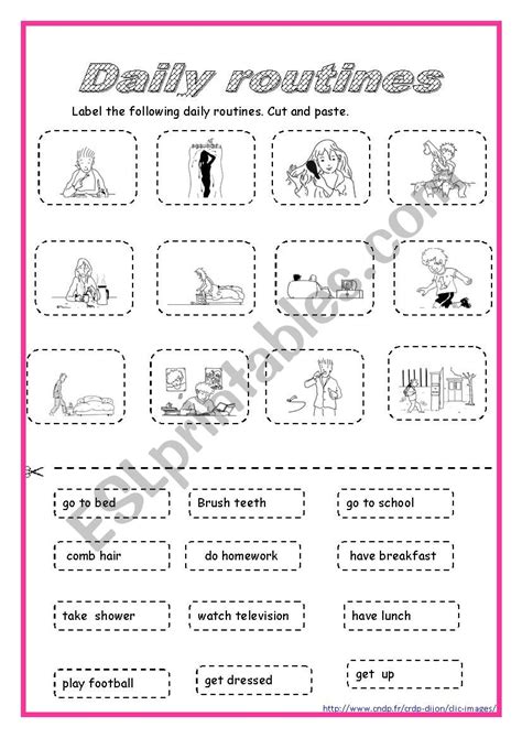 7th Form Module 1 Section 4 How Do You Spend Your Day Esl Worksheet