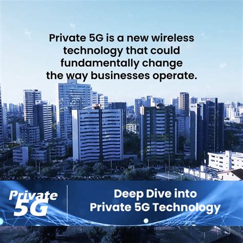 Bharathi M On Linkedin Deep Dive Into Private 5g Technology
