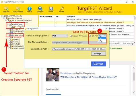 How To Copy Outlook Folders To Desktop Outlook Folder Structure To Pst