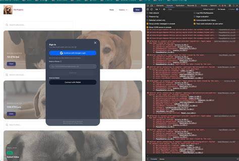 something went wrong unable to connect to web3auth pnp web sdks