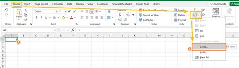 How To Generate Numbers Without Dragging The Mouse In Excel