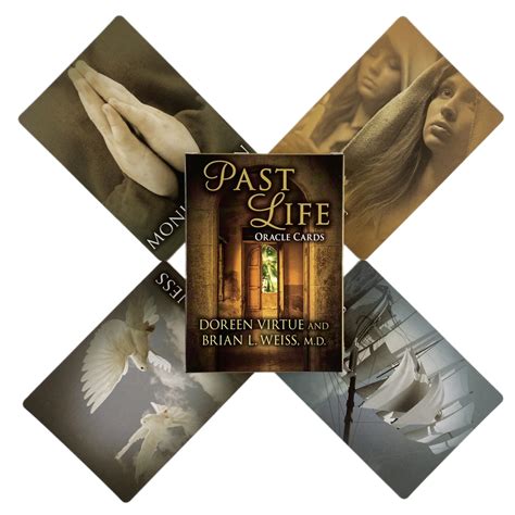 Past Life Oracle Cards A 44 Tarot English Visions Divination Edition