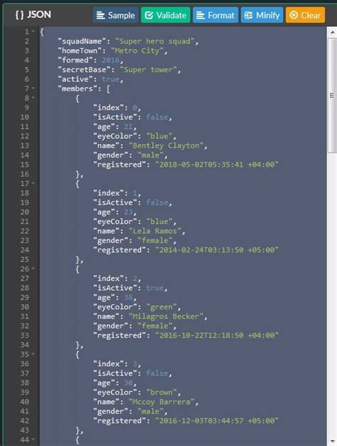 json viewer viewers data structures solutions