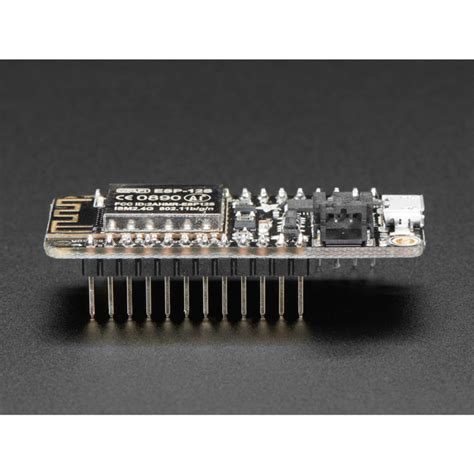 assembled adafruit feather huzzah with esp8266 wifi with headers