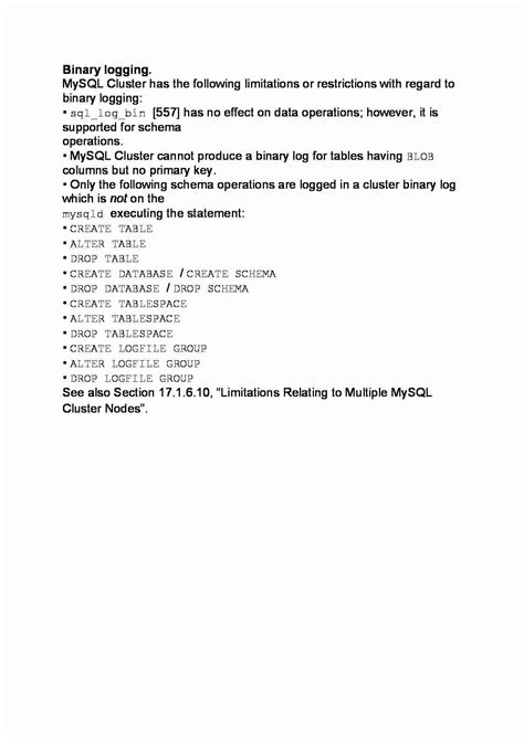 Binary Logging Opracowanie Notatekpl