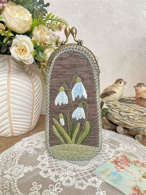 Patchwork Glasses Case Quilted Sunglasses Case Kiss Lock Glasses Case