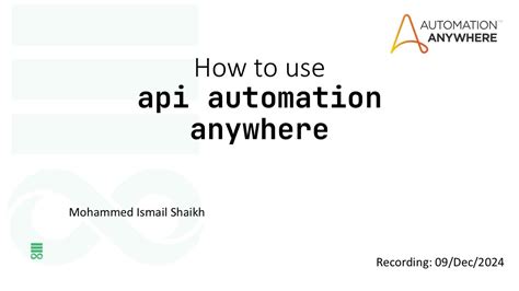 🚀api Integration Automation Anyhwere V360 Latest Package 2024 🚀 Youtube