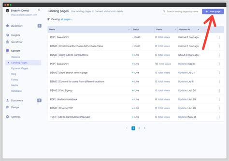 Building First Landing Page Elastic Path Documentation