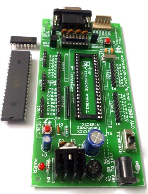 8051 Development Board Microcontroller Project Kit My Technocare