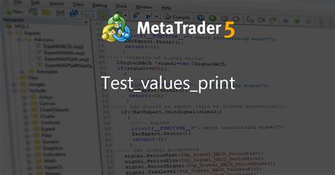 在mql5代码库免费下载 Metatrader 5的testvaluesprint Dipach脚本 20180713