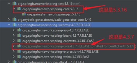 ssm整合时报错：java lang noclassdeffounderror org springframework core