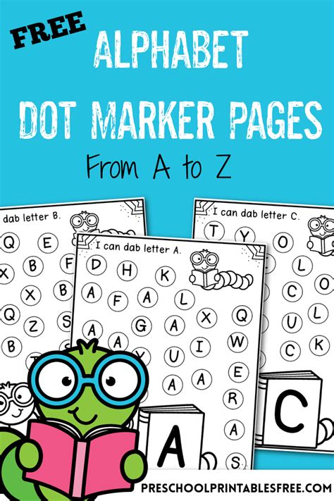 Free Alphabet Dot Marker Printables Free Preschool Printables Artofit