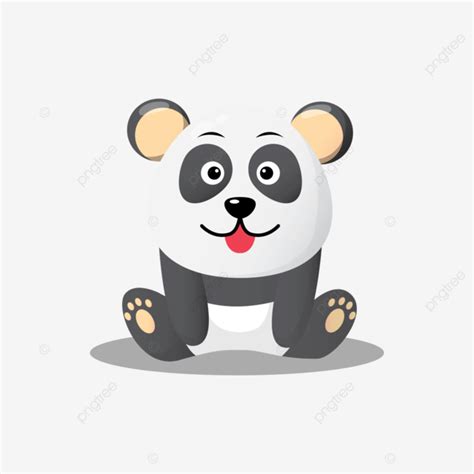 귀여운 작은 팬더 그림 벡터 팬더 작은 삽화 Png 일러스트 및 벡터 에 대한 무료 다운로드 Pngtree