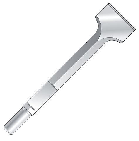 Scaling Chisel Hex L In W In Grainger