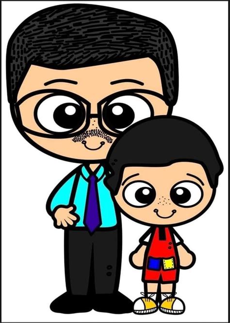 El Rincon De La Infancia Dibujos Muy Bonitos Para El Día Del Padre