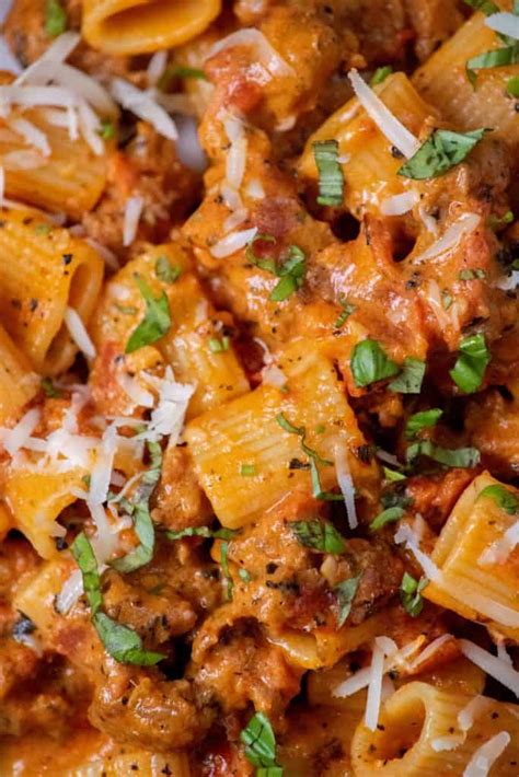 Spicy Italian Sausage Pasta Jawns I Cooked