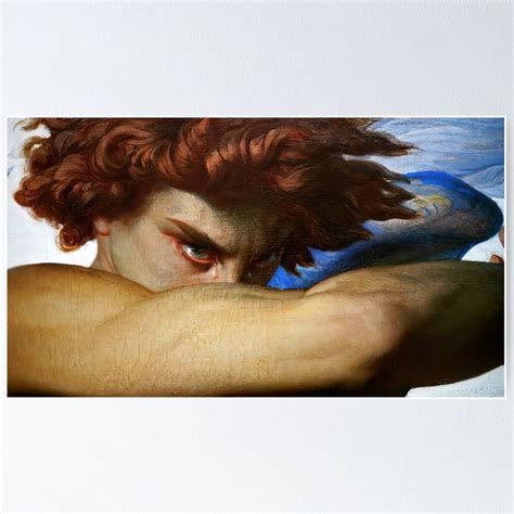 Póster For Sale Con La Obra Alexandre Cabanel Detalle Del ángel Caído