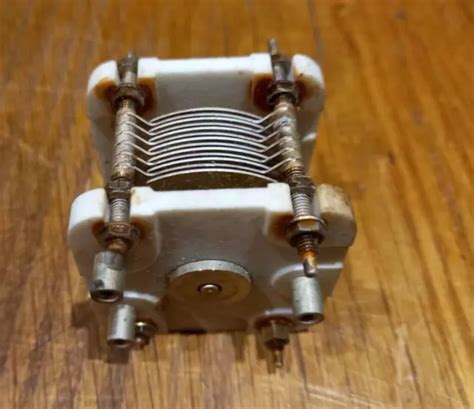 50 50pf Variable Air Spaced Capacitor Split Stator 10c 3850 Tested 18 57 Picclick Ca