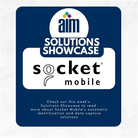 Socket Mobile Inc On Linkedin Icymi Socket Mobile Was Featured In This Weeks Aim Solutions
