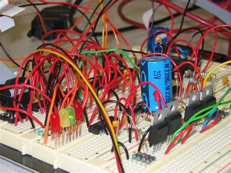 9 H Bridge Designed On Breadboard Download Scientific Diagram