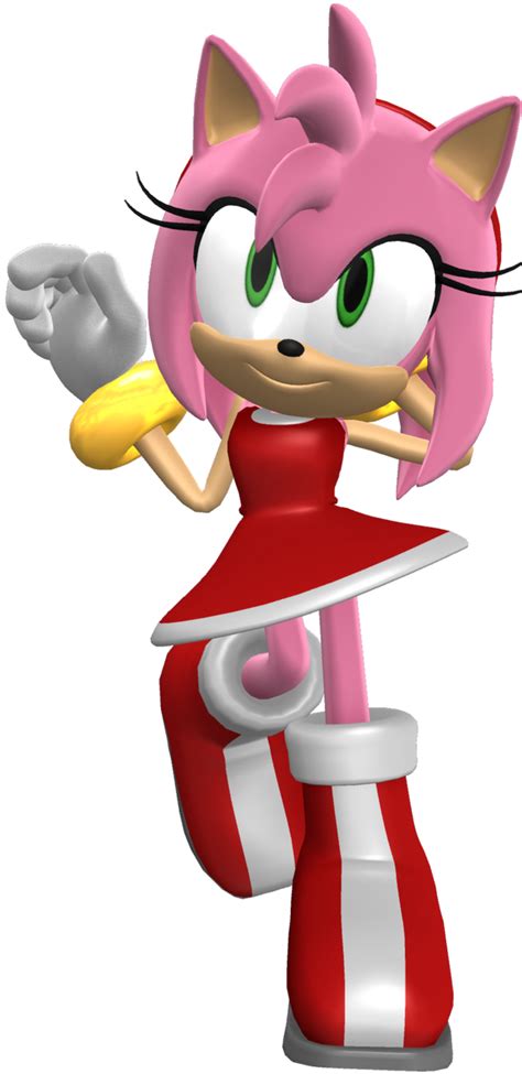 Amy Rose 3d Cute By Gonzalo123000 On Deviantart