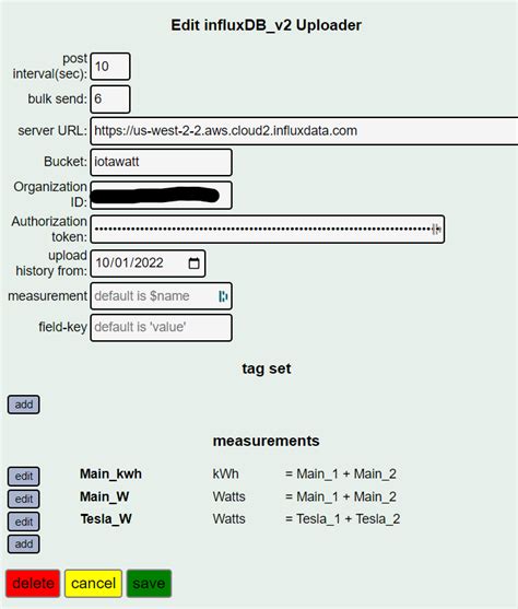 Crashing When Enabling Influxdb V2 Support Iotawatt User Community