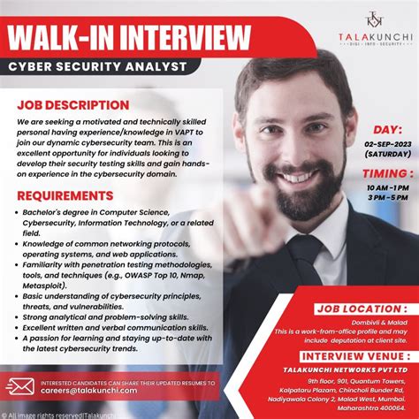 talakunchi networks pvt ltd on linkedin cybersecurityjobs