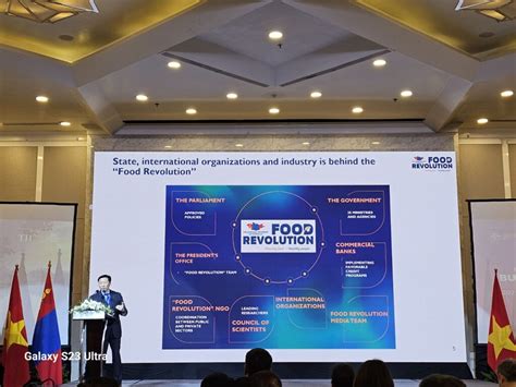 Хүнсний хувьсгал ТББ Монгол Вьетнамын хамтын ажиллагааны боломжуудыг танилцууллаа