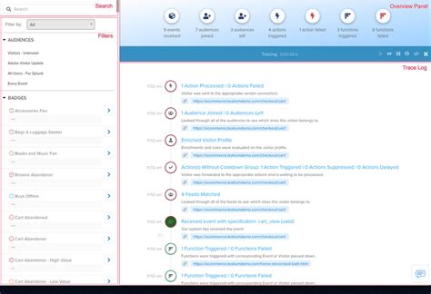 View A Trace Trace Tealium Docs