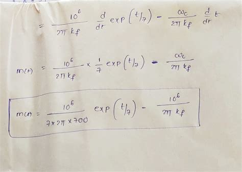 Solved Consider The Frequency Modulated Carrier Waveform QPM T Course Hero