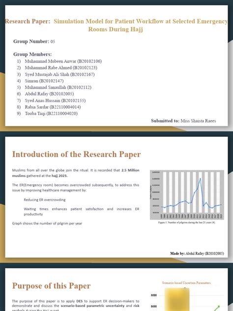 Simulation Model For Patient Workflow At Selected Emergency Rooms During Hajj Pdf Simulation
