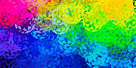 Light Multicolor Vector Backdrop With Triangles Lines 11540104 Vector Art At Vecteezy