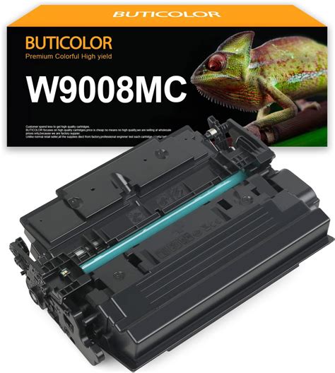 Buticolor Cartucho De Tóner Negro W9008mc Remanufacturado Para Impresoras Hp Laserjet Managed