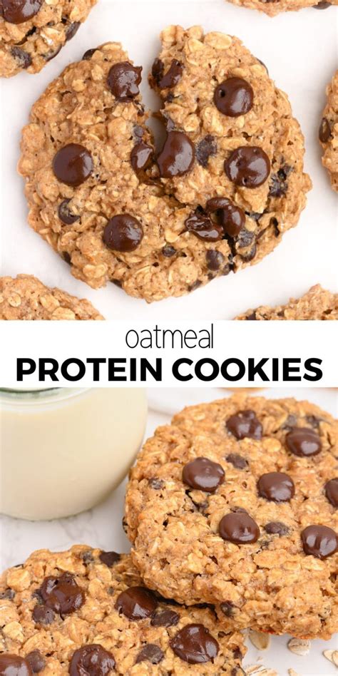 Oatmeal Protein Cookies