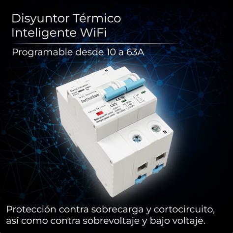 P Smart Circuit Breaker Programmierbar A Wi Fi Bluetooth LED ATOMANT