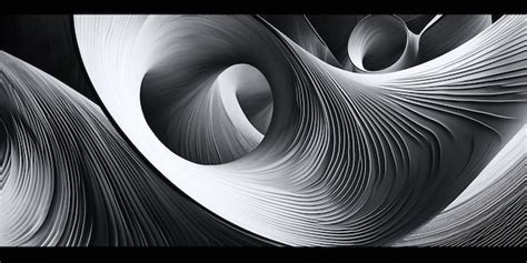 premium photo a dynamic composition of intersecting curves and
