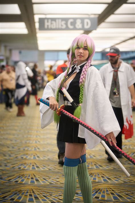 Photos Of Mitsuri Kanroji Cosplay That I Took At Youmacon 2022 R Cosplay