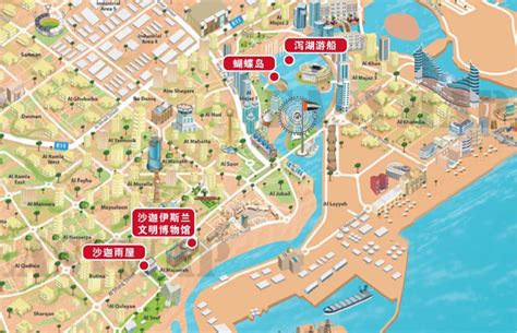 沙迦旅游专题 之 周末篇 如果只有一日游沙迦市区可以怎么玩 迪拜人