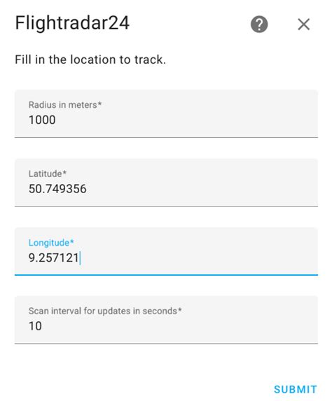 Home Assistant Flightradar24flightradar24 Integration For Home