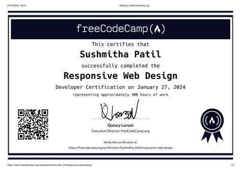 Sushmitha Patil On Linkedin Responsivewebdesign Continuouslearning