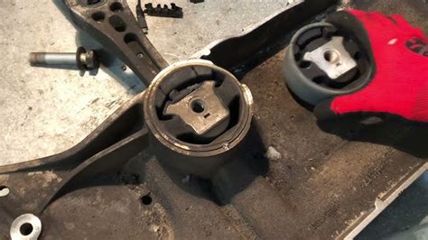 Replacing The Lower Engine Mounts Tdi Bkd A3 At Home Using 42 Off