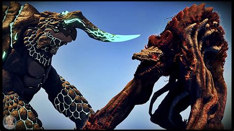 Amorpesce Vs Goliath Epic Battle Kaiju Universe Youtube