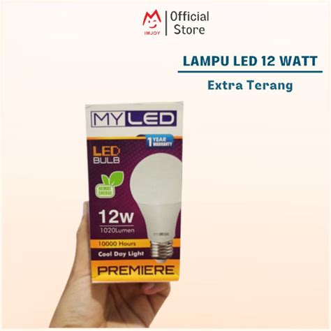 Jual Lampu Led Murah Premiere Lampu Hemat Energi Lampu Neon Led Putih Shopee Indonesia