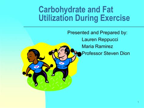 Carbohydrate And Fat Utilization During Exercise