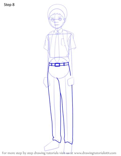 How To Draw Cody Hida From Digimon Digimon Step By Step Drawingtutorials Com