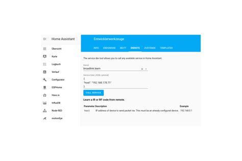 Learning Ir Codes From Broadlink Switch Configuration Home Assistant Community