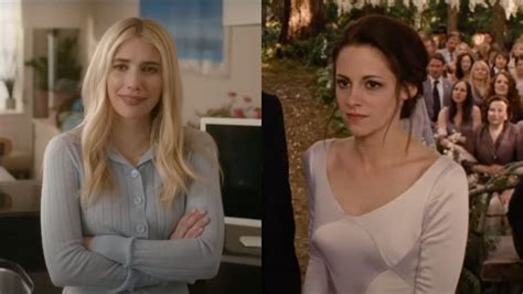 Emma Roberts Shared A Sweet Look Behind The Scenes At Kristen Stewarts