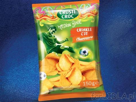 Chipsy karbowane Crusti Croc Artykuły spożywcze fanLIDLA pl