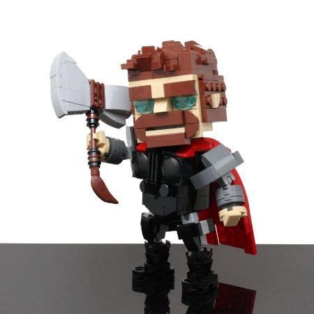 Lego Moc Thor By Choi Dambaek Rebrickable Build With Lego